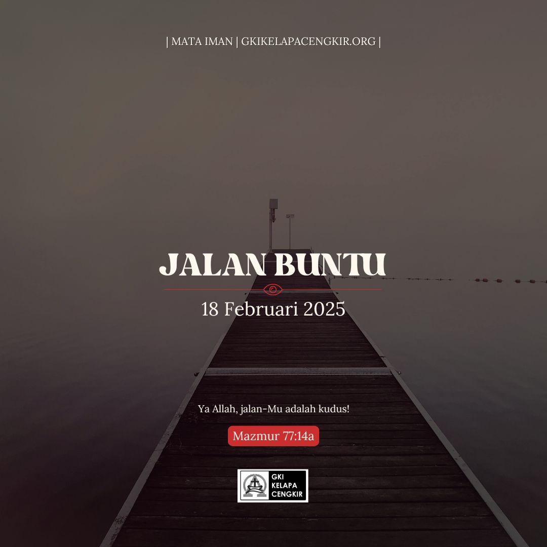 Mata Iman #1787: Jalan Buntu