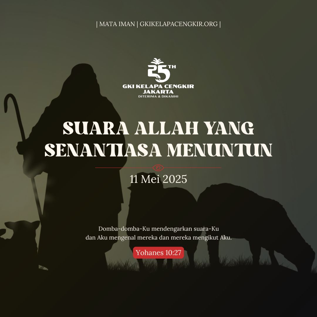 Suara Allah yang Senantiasa Menuntun - Mata Iman #1869