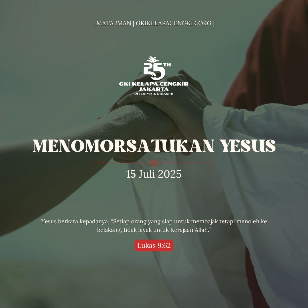 Menomorsatukan Yesus - Mata Iman #1934