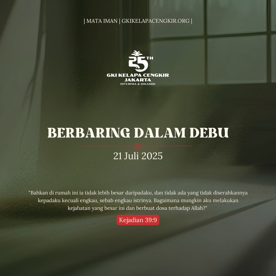 Berbaring dalam Debu - Mata Iman #1940